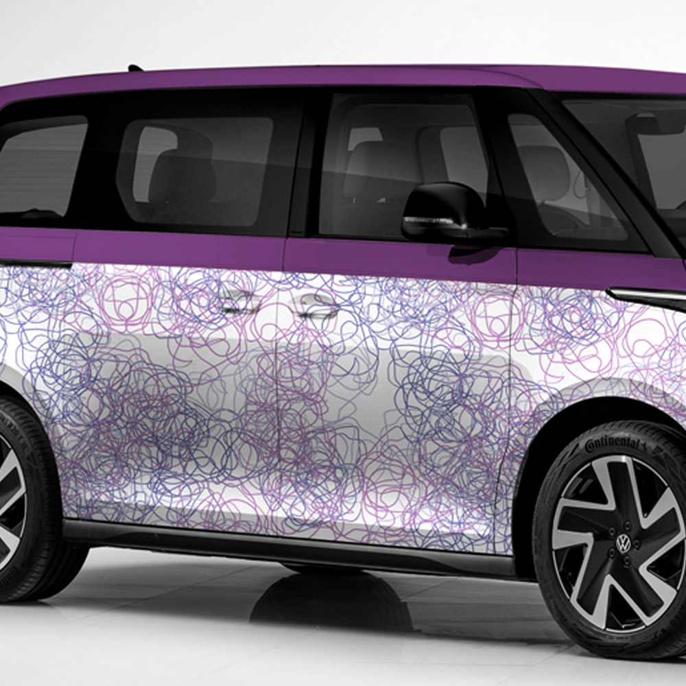 VW ID BUZZ Purple - Idéel AG